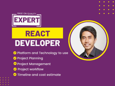 React Developer Expert | Front End Developer | ReactJS | Upwork