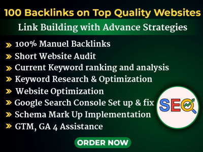 SEO Backlinking Expert | High Quality Backlinks on High DA & Niche ...