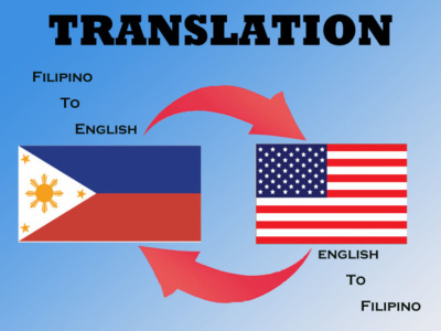 TRANSLATE TAGALOG TO ENGLISH WITH 2000 WORDS | Upwork