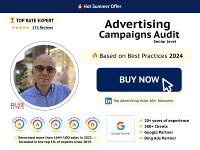 Audit of your advertising campaigns for your business | Upwork