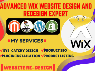 Wix website wix redesign wix studio wix landing page wix ecommerce ...