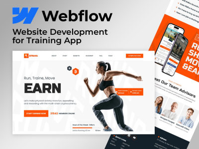 Modern and visually appealing Webflow website | Expert Webflow ...