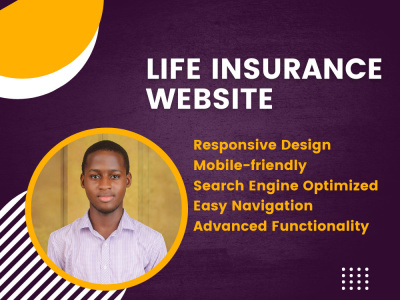 A responsive and mobile life insurance website for your insurance ...