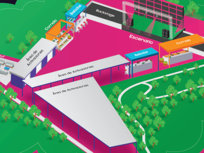 A festival map for your event | Upwork