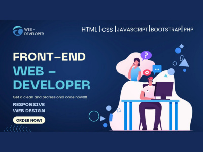 A Front-End Development of your website | Front-End Developer | Upwork