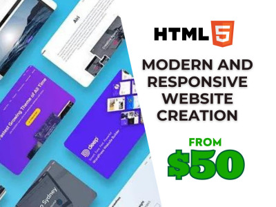 A professional and responsive HTML/CSS website | Upwork