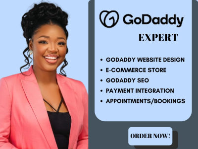 GoDaddy Website Design, GoDaddy Website Redesign, Landing Page ...