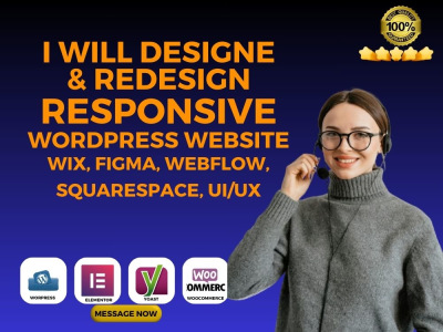 Build Modern Professional WordPress Website Design | Upwork