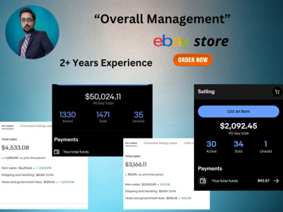 An Expert eBay Virtual Assistant, eBay Drop Shipping Management SEO Listing | Upwork