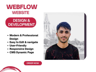A visually appealing & user friendly Webflow Website | Webflow Expert | Upwork