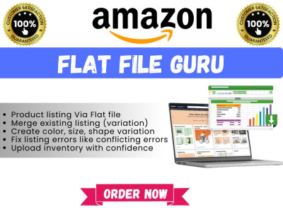 Amazon Product Listing Via Flat File, Resolved Amazon Variation Issues | Upwork