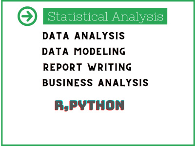 Statistical Data Analysis using R , Python and Report Writing | Upwork