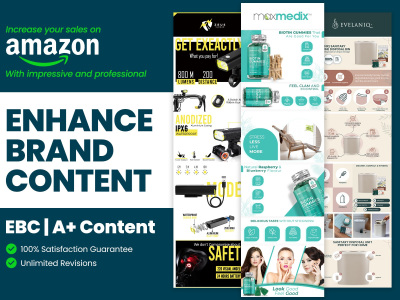 NEXT LEVEL Amazon A+ Content Design for your Product | Upwork