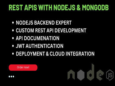 Node.js Backend Services for REST API Development | Upwork