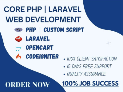 PHP | phpMyAdmin | PHP & MySQL | Core PHP | LaraveL PHP | Wordpress PHP | Upwork