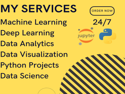 Machine Learning , DataScience, AI, DataVisualization projects using Python | Upwork