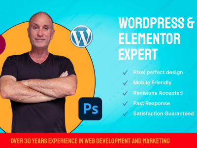 A pixel perfect wordpress and elementor website | Upwork