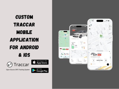 A custom traccar GPS tracking mobile app | Upwork