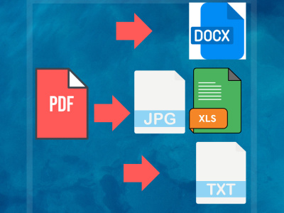 A Convert PDF to Word/Excel/Jpeg/Png /Txt or Word/Excel/Jpeg/Txt to PDF | Upwork