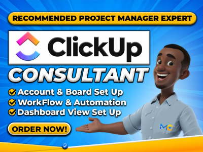 Clickup Consultation, setup Clickup project management workflows automation | Upwork