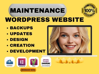 Monthly wordpress website maintenance | Upwork