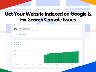 Website Indexing on Google & Fix Search Console Errors | Upwork