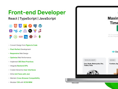 React JS | React Developer | Next JS | Frontend Developer | Tailwind | MUI | Upwork