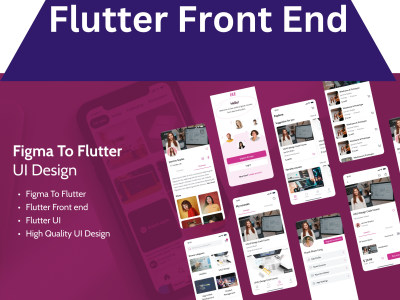 Your flutter app front end developer using mobile app ui ux design | Upwork