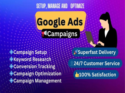 Setup, manage, and optimize your google ads campaign | Upwork
