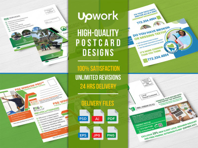 Attractive and Stunning postcard, recipe card, direct mail, eddm, mailer | Upwork