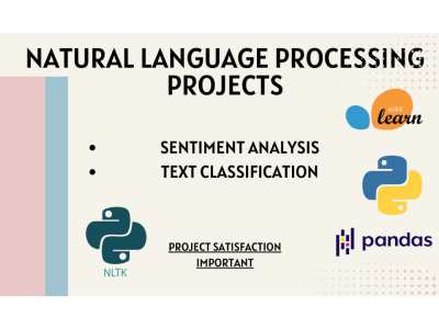 Sentiment Analysis, Text Classification, NER and other NLP projects ...