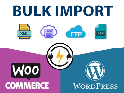 Bulk product upload import in woocommerce using json csv xml sftp rest api | Upwork