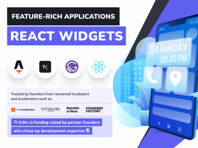 Custom React Web Widgets: Basic to Advanced Solutions | Upwork