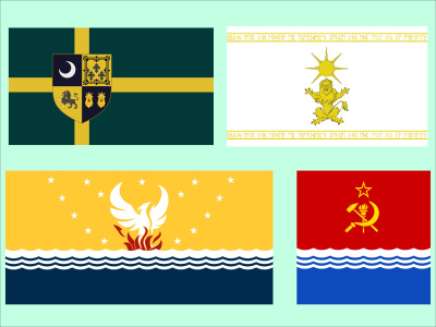 A really cool fantasy flag | Upwork