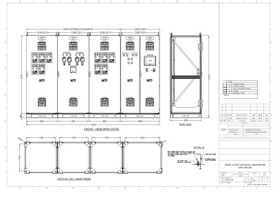 PLC Cabinet Wiring and Layout or Industrial Control Panel drawings | Upwork