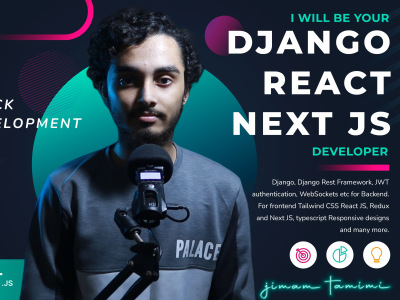 Web Application Using Django, React JS/Next JS and Tailwind CSS | Upwork