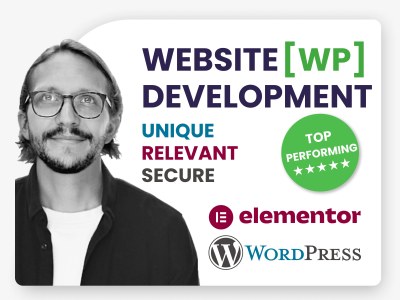 A unique Wordpress website | Custom Design | Upwork