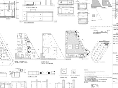 AutoCAD 2D Floor Plans /Submission Drawings/ any type of Drafting's ...