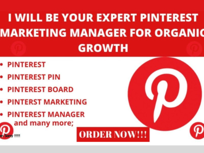 Pinterest marketing optimization manager setup create pins boards | Upwork