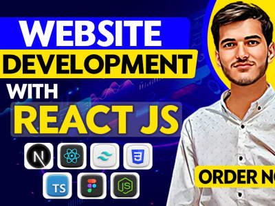 Responsive websites html css react next js tailwind gsap typescript ...