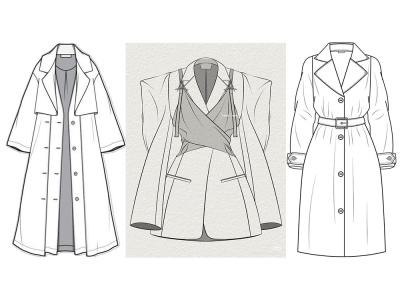 Design technical flat drawing and clothing illustration | Upwork