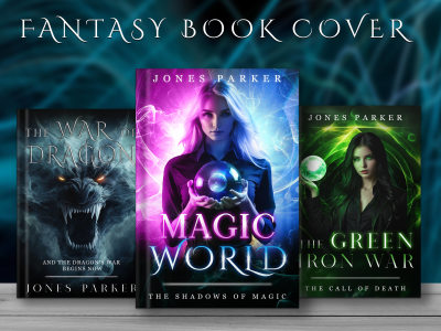 Professional fantasy high resolution book cover | Upwork