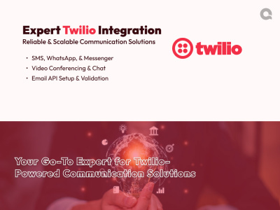 Twilio API integration for your application | Upwork