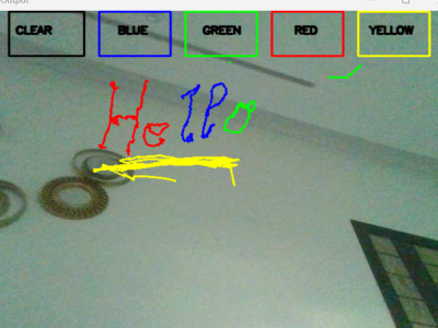 Digital Image processing Air painter using OpenCV | Upwork