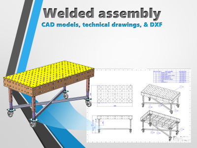 Functional 3D models and technical drawings ready for manufacturing ...