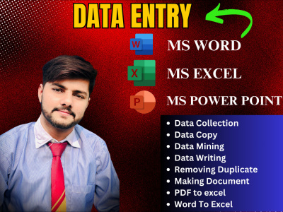 Data entry specialist MS excel, MS Word | Upwork