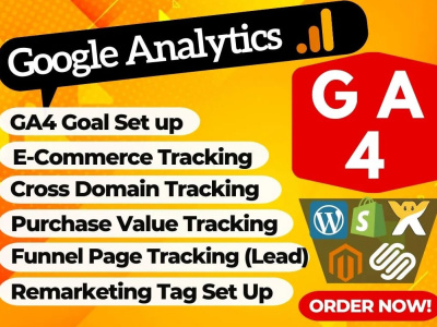 A google analytics 4, GA4 ecommerce tracking, ads conversion tracking | Upwork