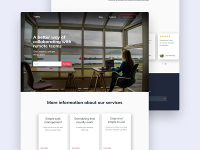 Full responsive website designed in figma and built on webflow. | Upwork