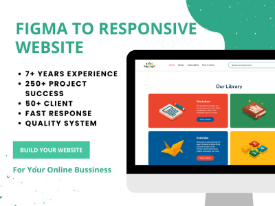 Figma to Responsive Website | Pixel-Perfect HTML | CSS | JavaScript | Upwork