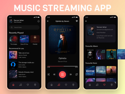 Custom Music App | Podcast App | Spotify-like Audio Streaming App | Flutter | Upwork